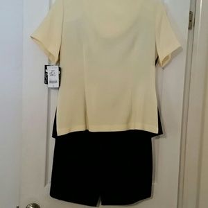 Kari's Korner | Dresses | Karis Korner Stretch Navyyl Skirt Top | Poshmark
